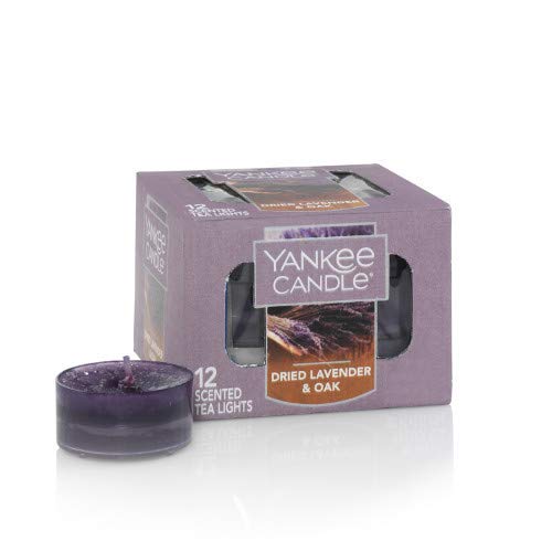 Yankee Candle Dried Lavender & Oak Tea Lights Candles