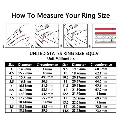 18K White Gold Eternity Rings for Women Marquise Cubic Zirconia Wedding Bands Engagement Promise Ring 1cttw Size 10