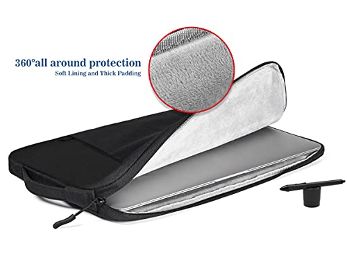 Drawing Tablet Sleeve Waterproof Protective Bag for Wacom Cintiq 16/Cintiq Pro 16 17/Intuos Pro PTH860 PTH860P Large,Huion KAMVAS Pro 16/GAOMON PD1560 PD1561 Graphics Drawing Tablet Case Holder, Black