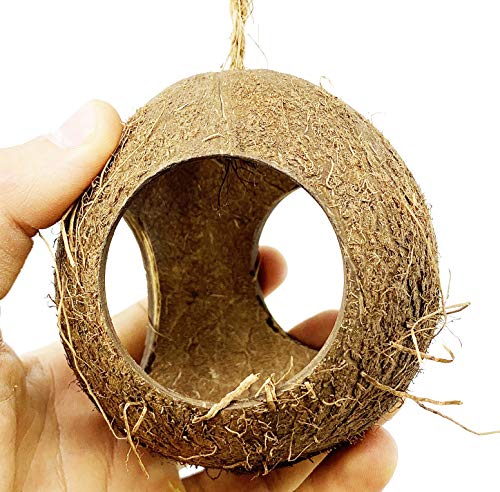 Bonka Bird Toys 2114 Three Hole Coco Hut Nest