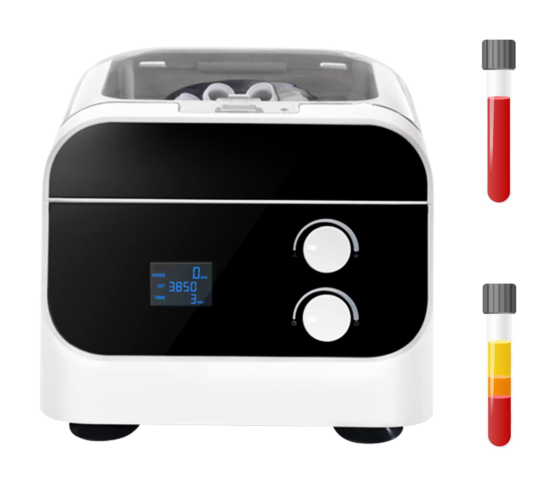 Electric Centrifuge Machine Lab Centrifuge 8x20ml 4000rpm for Serum/Fat Separator PRP Extractor 110V US Plug