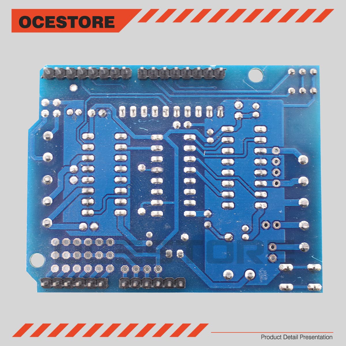 OCESTORE L293D Motor Drive Shield Expansion Board Compatible with Duemilanove Mega UNO R3 AVR