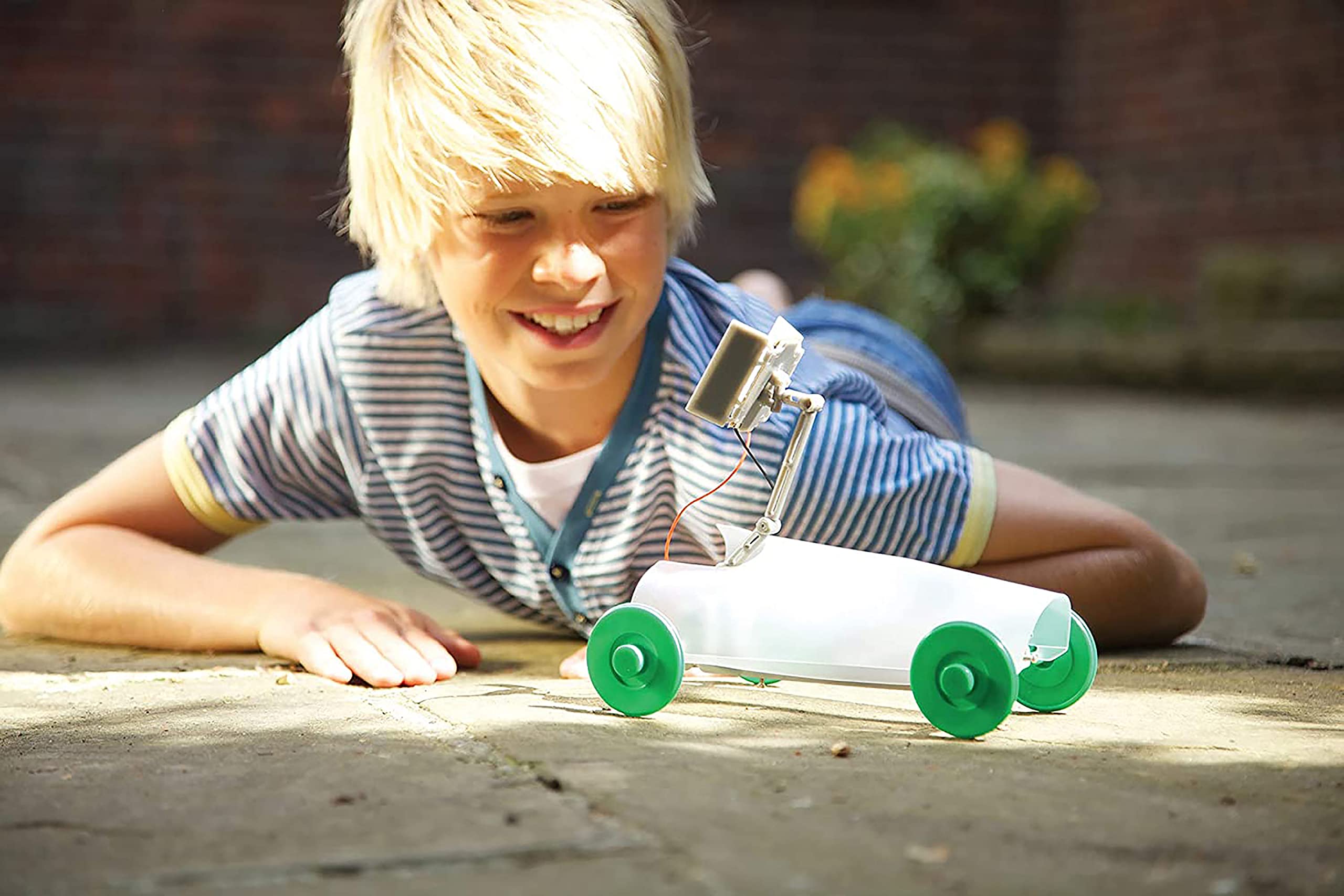 4M Green Science Solar Rover, DIY STEAM Powered Kids Science Kit, Boys & Girls Ages 5+