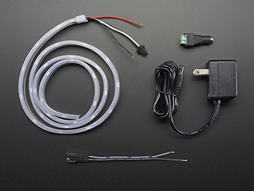 Adafruit NeoPixel LED Strip Starter Pack - 30 LED meter - Black [ADA2562]