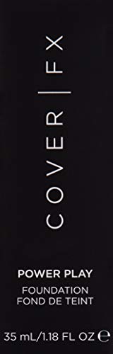 Cover FX Power Play Foundation: Full Coverage, Waterproof, Sweat-proof and Transfer-Proof Liquid Foundation For All Skin Types G20, 1.18 fl. oz.