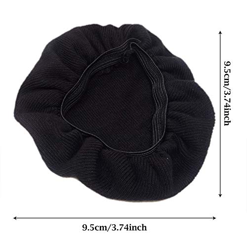 HONBAY 2Pairs Stretchable and Washable Headphone Covers Earcup Protectors Headset Earpad Cloth Cover for Gym Training Aviation Racing Gaming Headsets