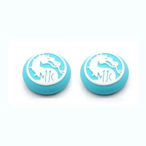 2Pcs Analog Thumb Grip Stick Cover, Dualsense Wireless Controllers Game Remote Joystick Cap, Fantastic Non-Slip Silicone Handle Protection Cover for PS5/PS4/Xbox one/360/NS PRO (MK)