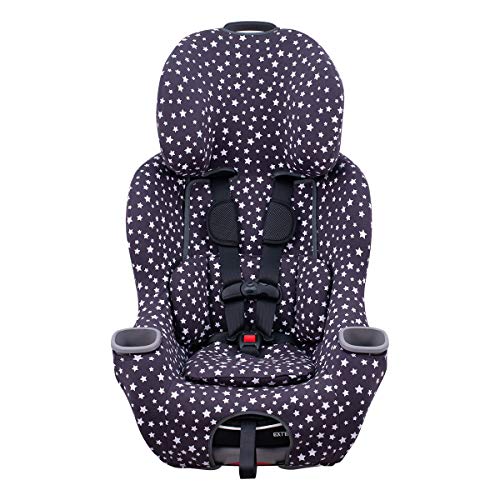 JYOKO Kids Cover Liner for car seat Compatible with Graco Extend2fit, 100% Cotton Made (Winter Sky)