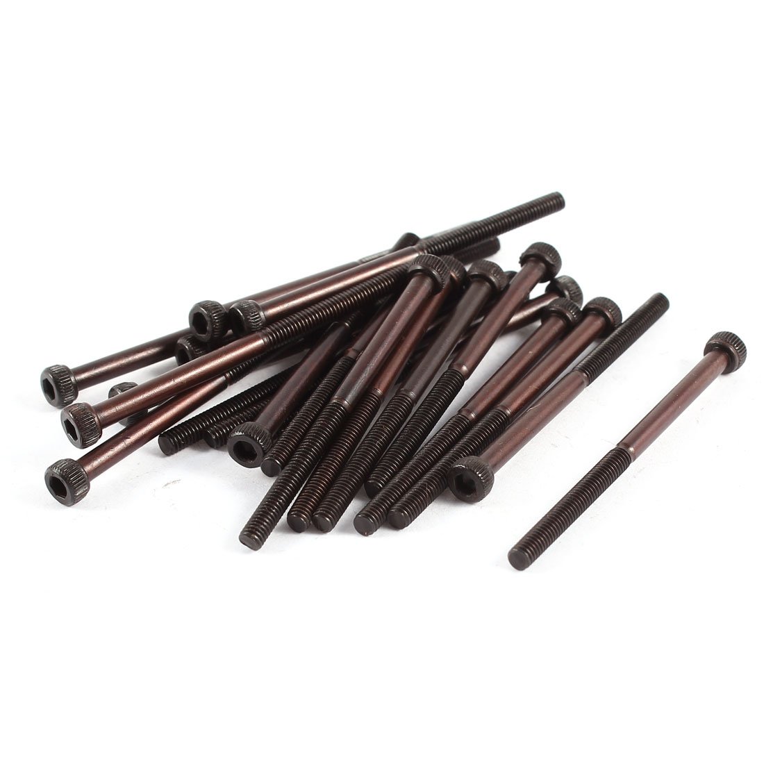 Aexit 20 Pcs Quality Parts 12.9 Grade Hex Key Socket Head Cap Screw Bolts M2.5x40mm Model:40as72qo592