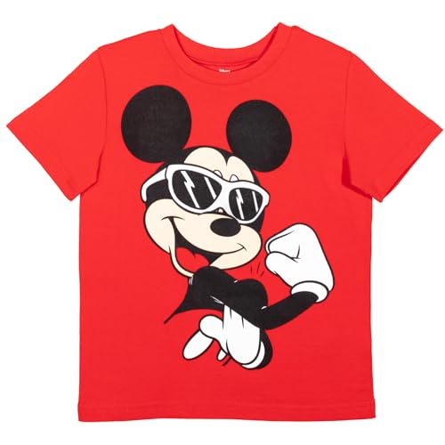 Disney Mickey Mouse Infant Baby Boys 4 Piece Tank Top T-Shirt Athletic Shorts Set 18 Months