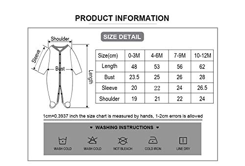 Kiddiezoom Baby and Toddler Boys'Snug Fit Footed Cotton Pajamas Cotton Footed Sleep and Play