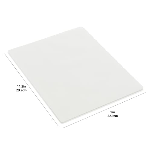 Amazon Basics Clear Thermal Laminating Plastic Paper Laminator Sheets - 9 x 11.5-Inch, 50-Pack, 3mil