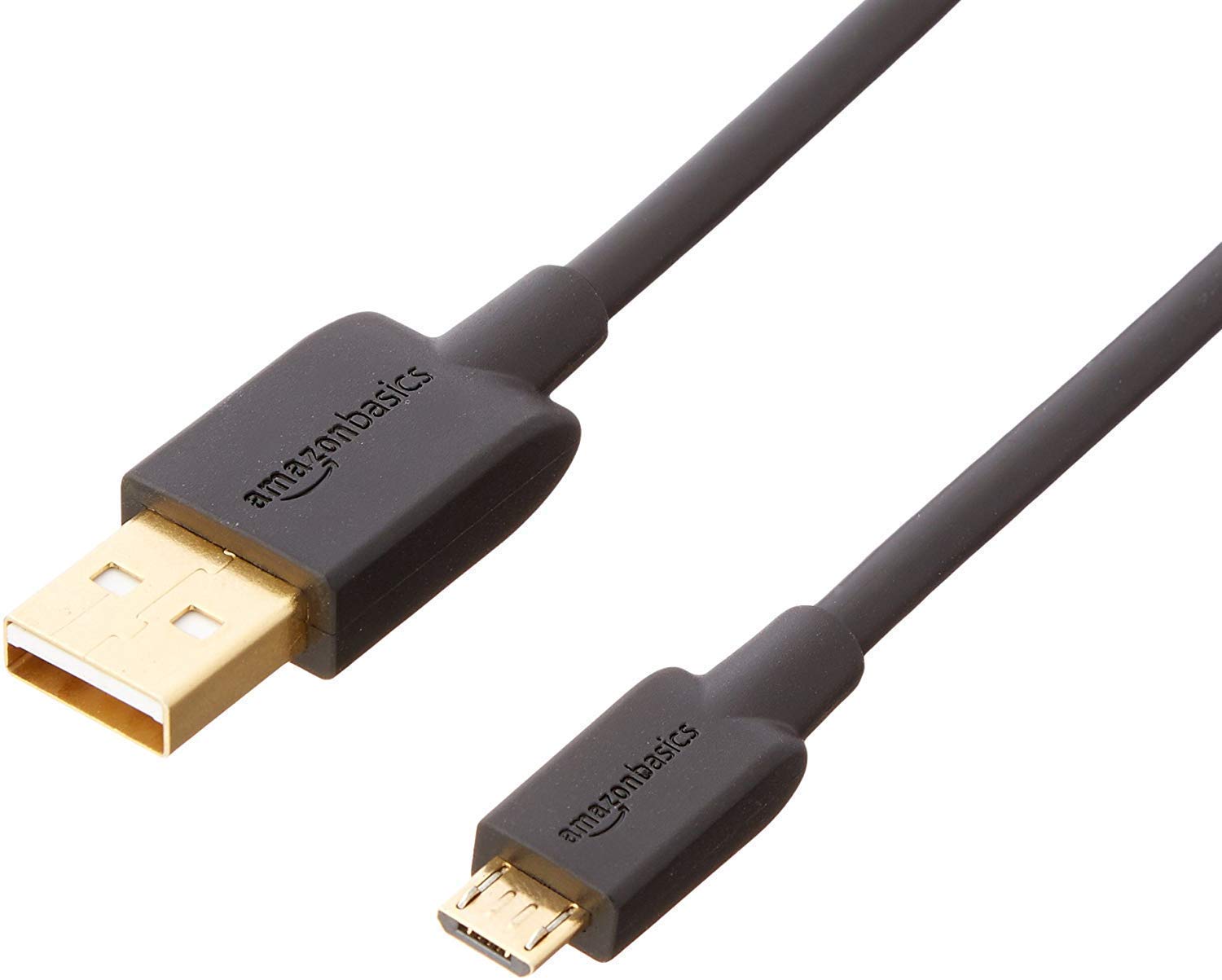 Amazon Basics USB 2.0 Charger Cable - A-Male to Mini-B Cord - 3 Feet (0.9 Meters) & USB 2.0 A-Male to Micro B Charger Cable, 3 feet, Black