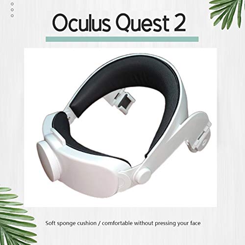 Adjustable Head Strap for Oculus Quest 2 VR Headset, Enhanced Support and Comfort in VR Gaming,Upgrades Head Strap for Oculus Quest 2 Accessories