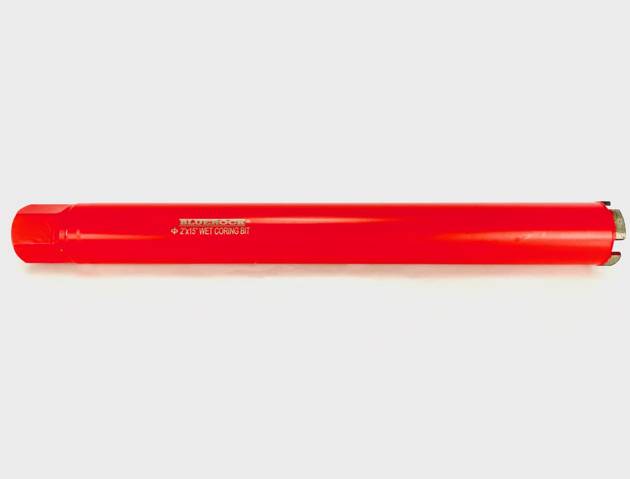 2" Inch Diamond Wet Core Drill Bit 1-1/4” Threaded by BLUEROCK Tools for Concrete Rebar Asphalt Brick Rock Masonry Hole Barrel Coring