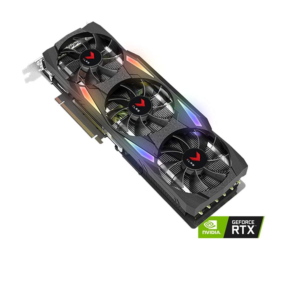 PNY GeForce RTX 3090 24GB XLR8 Gaming Uprising EPIC-X RGB Triple Fan Graphics Card (Renewed)