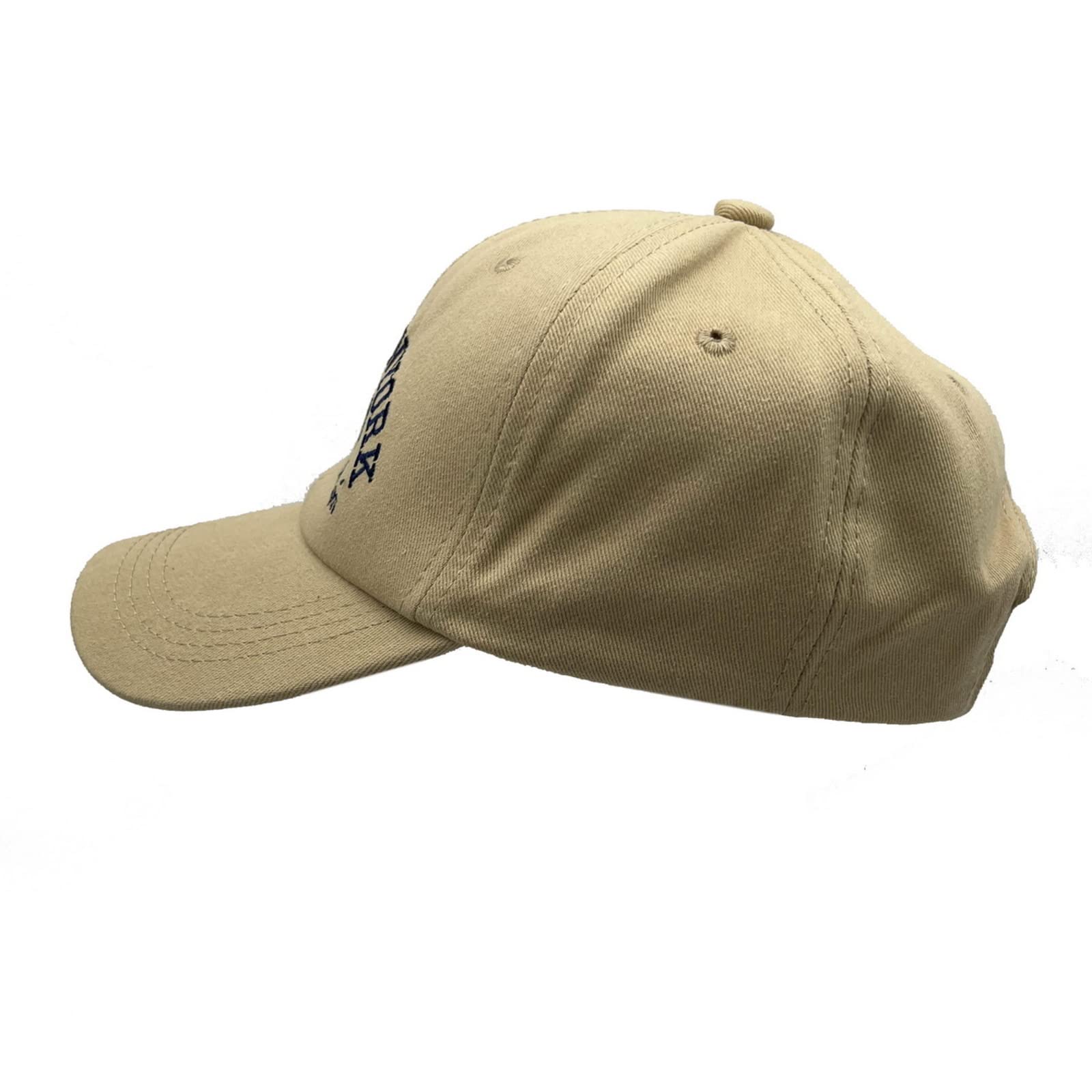 1989 New York Embroidery Baseball Cap for Men Women Adjustable Distressed Vintage Washed Dad Hat Beige