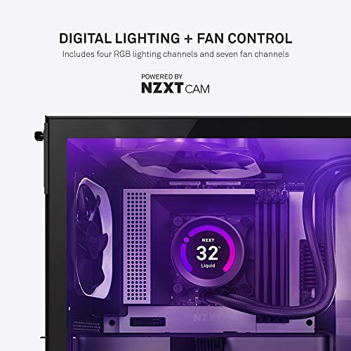NZXT N7 Z590 - N7-Z59XT-W1 - Intel Z590 chipset (Supports 11th Gen CPUs) - ATX Gaming Motherboard - Integrated I/O Shield - WiFi 6E connectivity - Bluetooth V5.2 - White