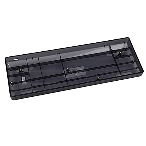Kingjinglo Mini Keyboard GH60 Color Plastic Case for 60% Mechanical Gaming Keyboard Faceu 60 Plastic Shell Compatible Poker2 Pok3r Faceu 60 Plastic Shell