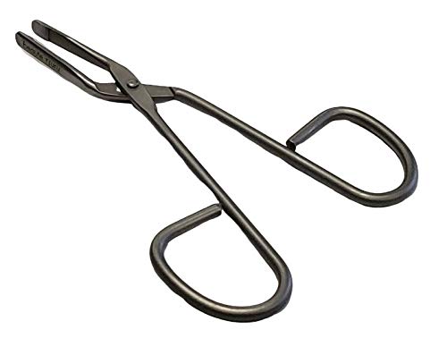 Professional Scissor Handle Tweezers (Matte Finish, Round Blunt Tip)