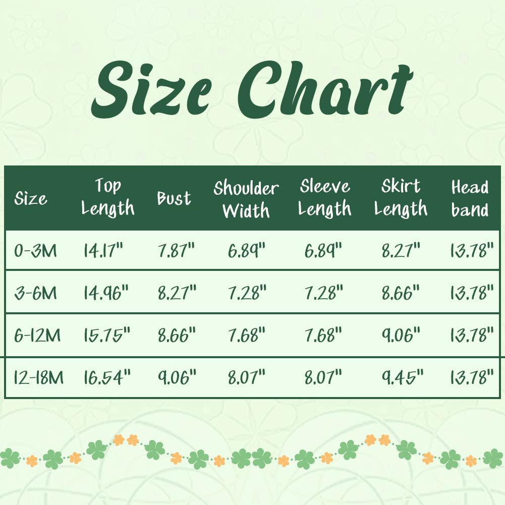 XIFAMNIY Baby Girls Valentine's Day/St.Patrick Day/Easter Day Outfit Newborn 3Pcs Suspender Skirt Set