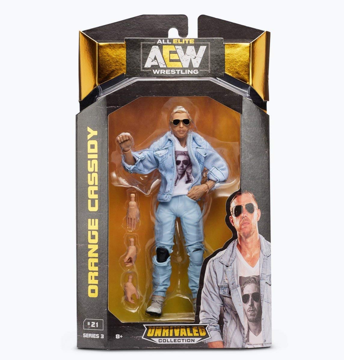 AEW - 1 Figure Pack (Unrivaled Figure) W3 - Orange Cassidy