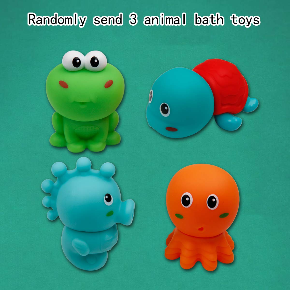 15PCS Baby Blocks Soft Building Blocks Baby Stacking Blocks Teething Toys 3 Water Bath Animals Teether Toy Educational Squeeze Play with Numbers Animals Fruit Shapes Textures Infant Toddlers 6 Months