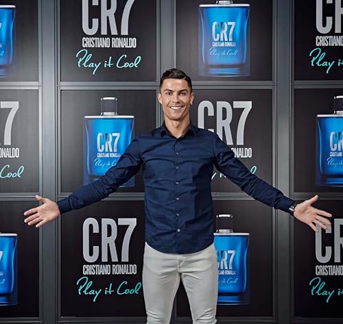 Cristiano Ronaldo Eau De Toilette Cologne for Men - Mandarin, Bergamot, Lavender, and Musk Scent - 3.4 oz