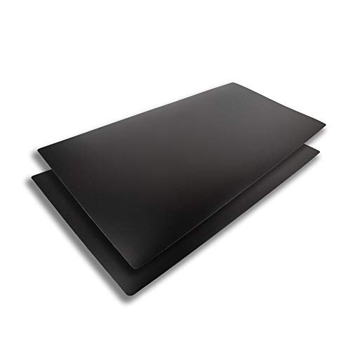 Extra Large 30x18 Cutting Board Mat, 2 Pack for Catering, Food Service, BBQ and Fishing, Black