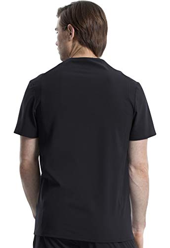 Cherokee iFlex Men Scrubs Top V-Neck CK661, M, Black