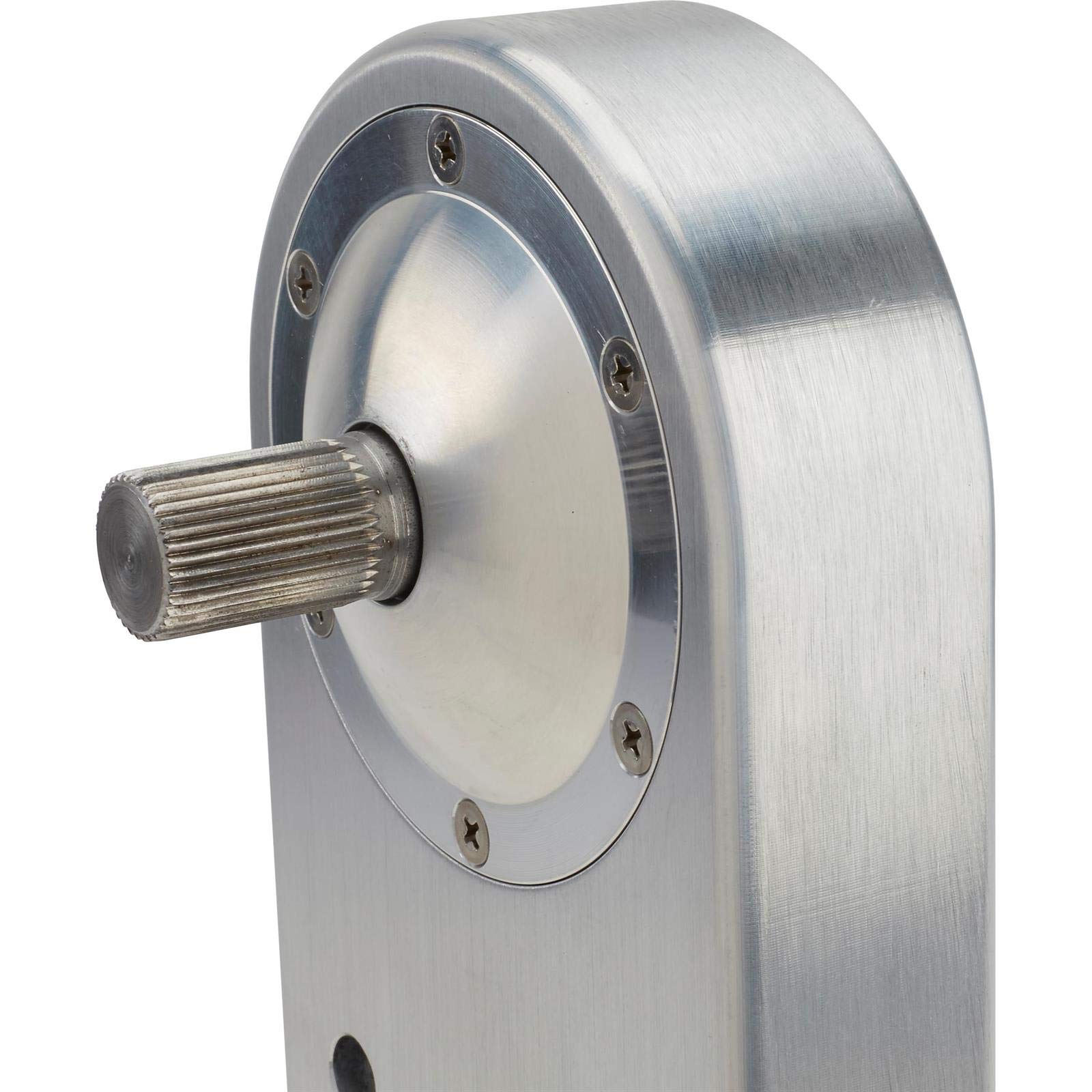 8 Inch Offset Steer Clear Steering Box Drop-Brushed-3/4-36 Spline