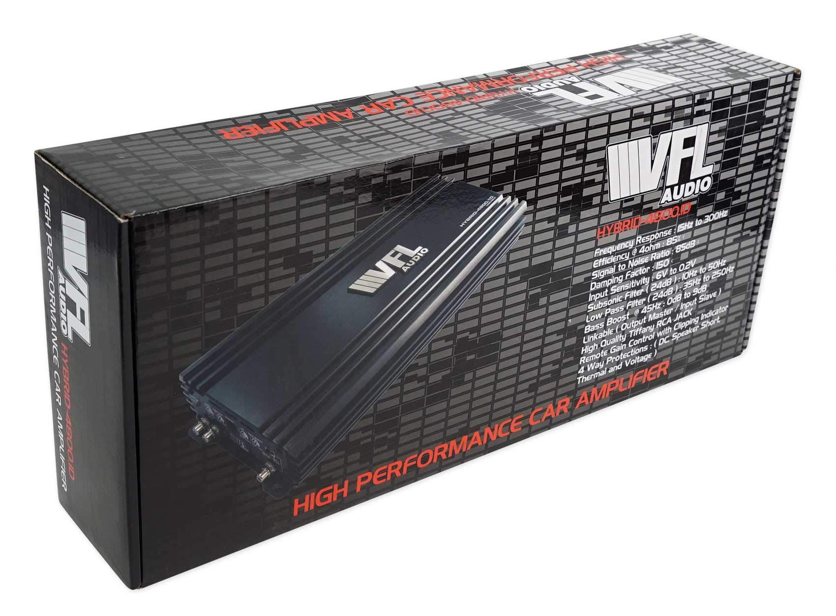 American Bass VFL4800-1D Class D Mono Hybrid Amplifier 4480 Watts