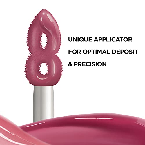 L’Oréal Paris Infallible Pro Gloss Plump Lip Gloss with Hyaluronic Acid, Long Lasting Plumping Shine, Lips Look Instantly Fuller and More Plump, Flush, 0.21 fl. oz.