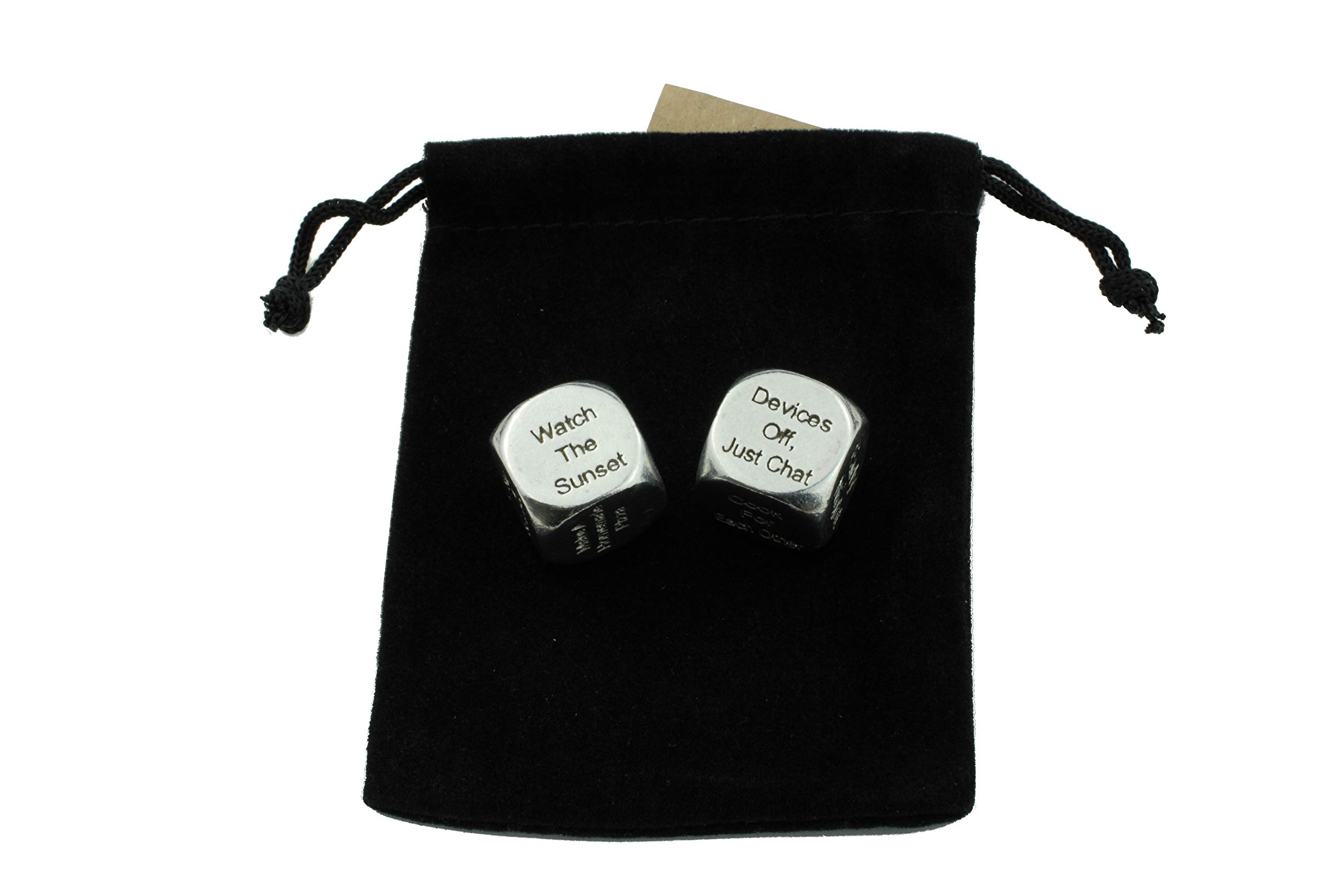 8 Year Anniversary Metal Date Night Dice - Create a Unique 8th Anniversary Date Night