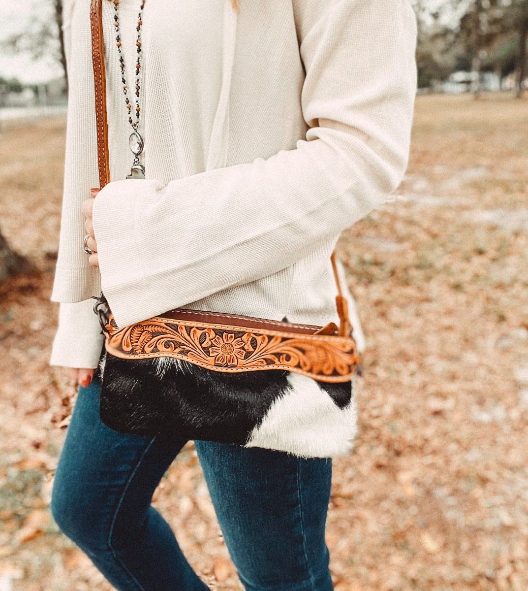 American Darling Black and White CrossBody Mini