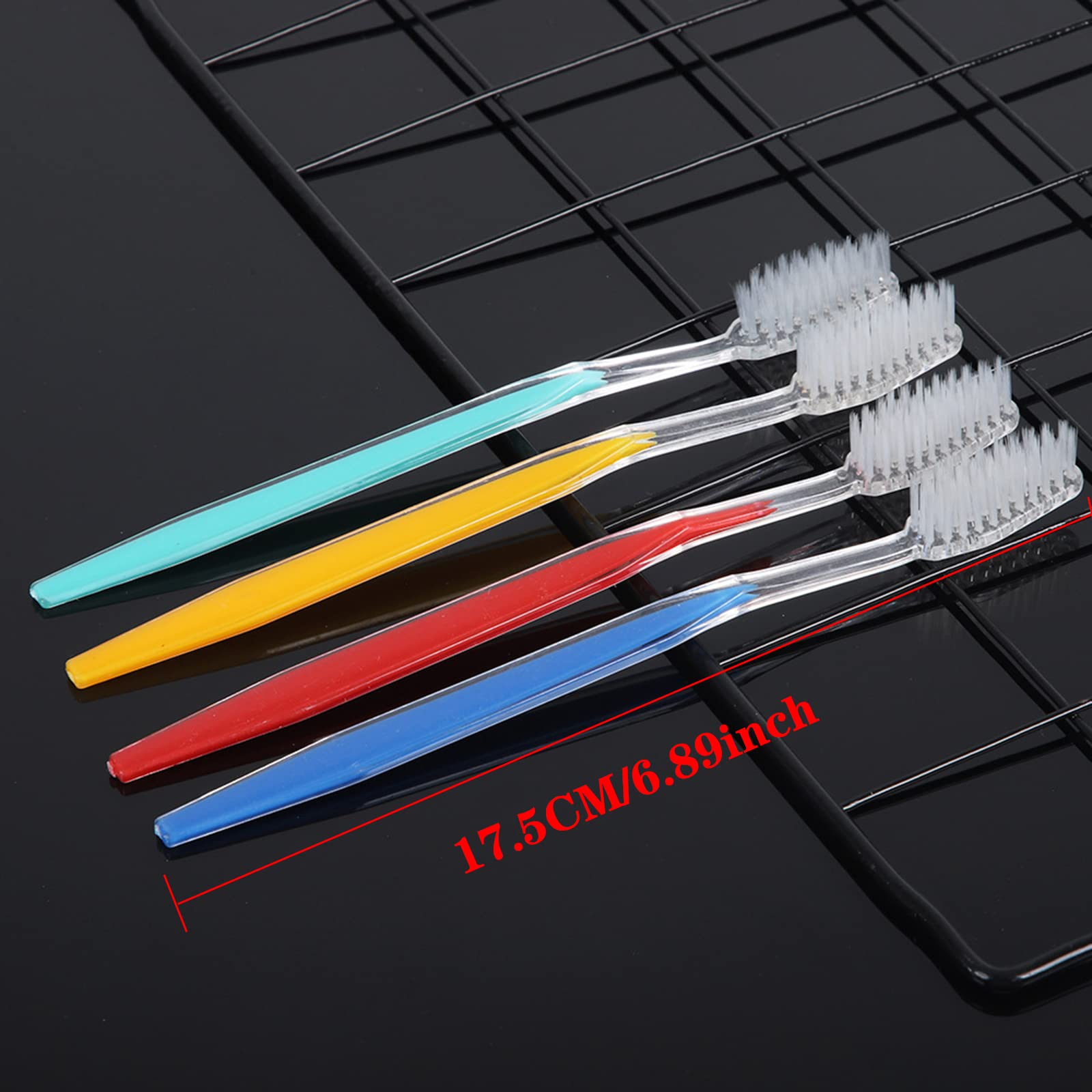 300PCS Disposable Toothbrushes Individually Wrapped Toothbrushes Soft Bristle Manual Toothbrush Set for Adults Kids Travel Hotel Guest