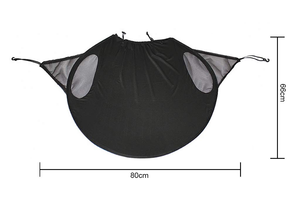 RONGXG Upgraded Baby Sunshade Stroller Cover Universal Pushchair Pram Stroller Rain Cover Buggy Throw Over with Canopy Raincover for Stroller Windproof Baby Cart Cover Mosquito Net Sun Shade Protector