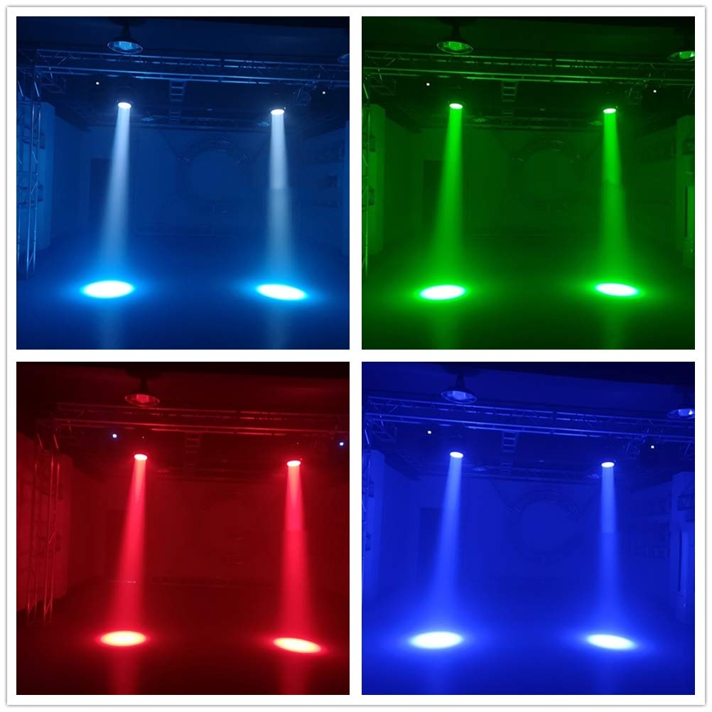 19x15W Zoom Beam Wash Moving Head Light for Stage Lighting Effect with RGBW 4in1 LED and DMX Control Dj Disco and Nightclub (1Pack)