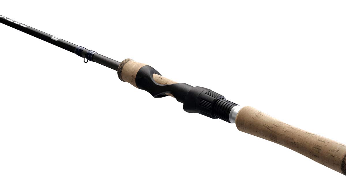 13 FISHING - Defy Silver - 6'6" UL Spinning Rod - DEFSS66UL, Black