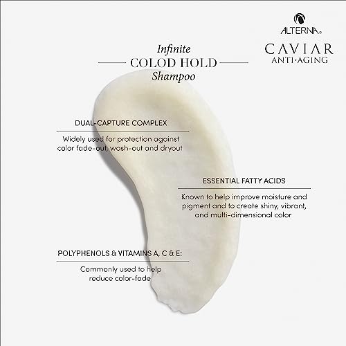 Alterna Caviar Anti-Aging Infinite Color Hold Shampoo and Conditioner Set, 8.5-Ounce (2-Pack)