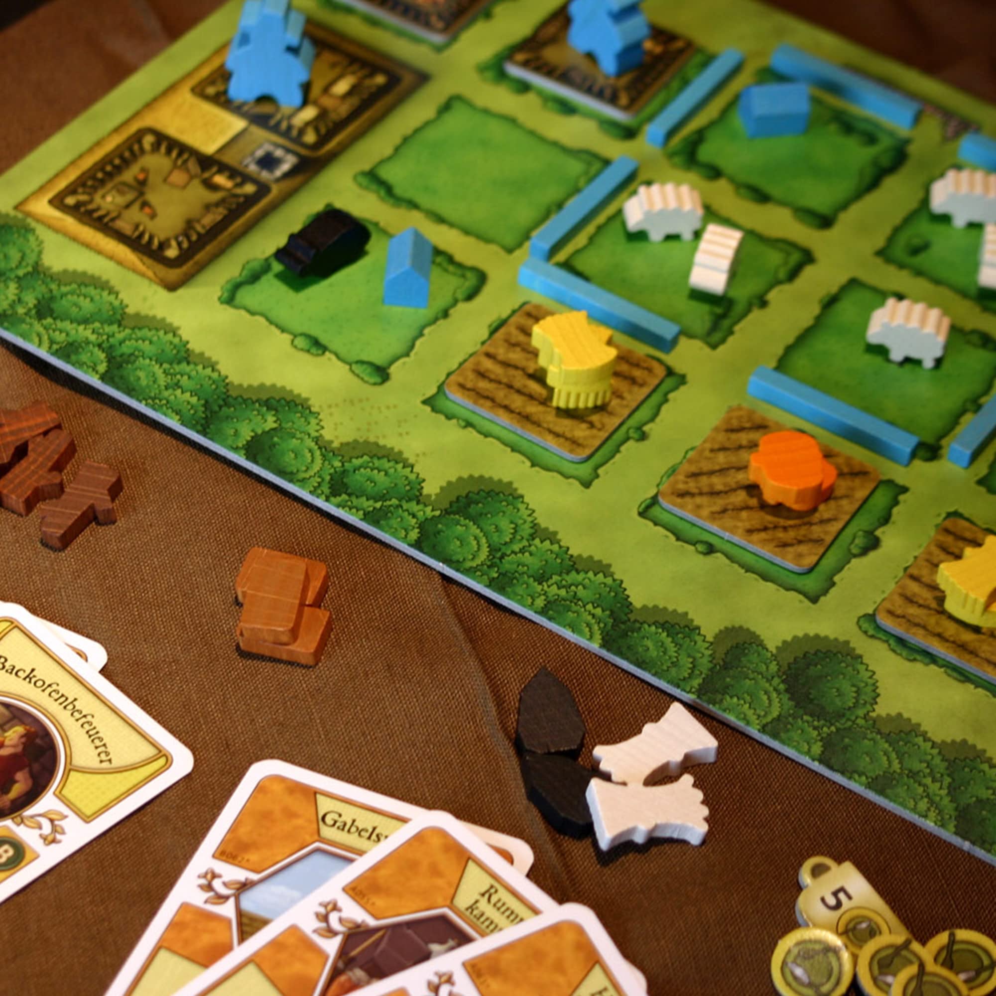 Agricola (Revised Edition) Strategy Game Farming Game for Adults and Teens Advanced Board Game Ages 12+ 1-4 Players Average Playtime 90 Minutes Made by Lookout Games