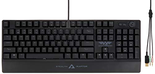 Armaggeddon Stealth Raptor Mka-7 Mechanical Gaming Keyboard-Black