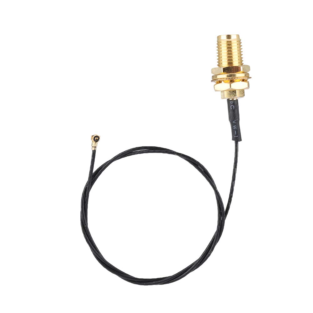ASHATA External Antenna,2PCS M.2/NGFF Network Card Cable and 2x5DBi Antenna for Intel 9560NGW /9260AC/7265AC