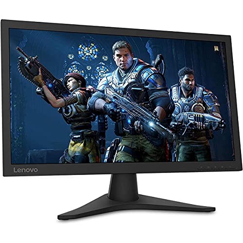 Lenovo G24-10 23.6-inch Gaming Monitor, FHD, TN Panel, LED Backlit, NVIDIA G-SYNC Compatible, 144Hz, 1ms Response, HDMI, DP, Low Blue Light, Anti-Glare
