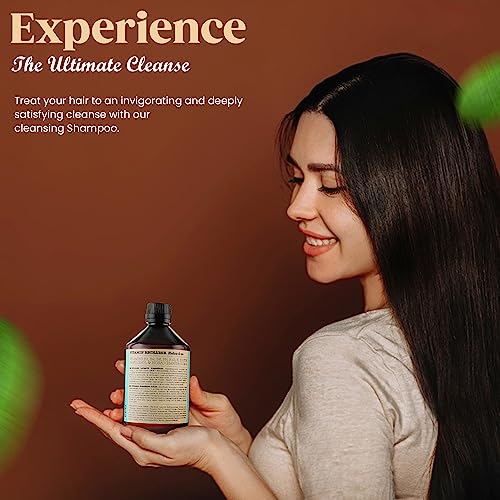 Eva Professional Hair Care Vitamin Recharge Detox & Co. Cleansing Balm Shampoo for Dry Hair - 3.38 Fl oz/100ml