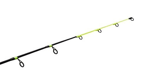 13 FISHING - Tickle Stick - Ice Fishing Rod - Gen 3 - 27" L (Light) - 1/16-1/8oz - PC2 Flat-Tip Blank - TS3-27L, Black