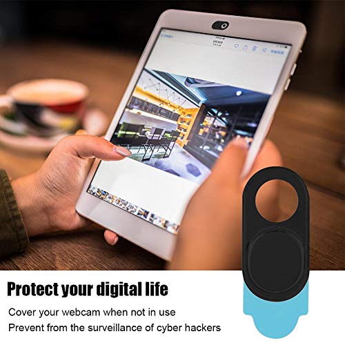 Lens Cover, Durable 3pcs Webcam Cover Sticker for Tablets(Black)