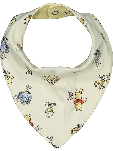 Disney Winnie the Pooh Sleep N' Play Bib Blanket and Burp Cloth 4 Piece Set 0-6 Months
