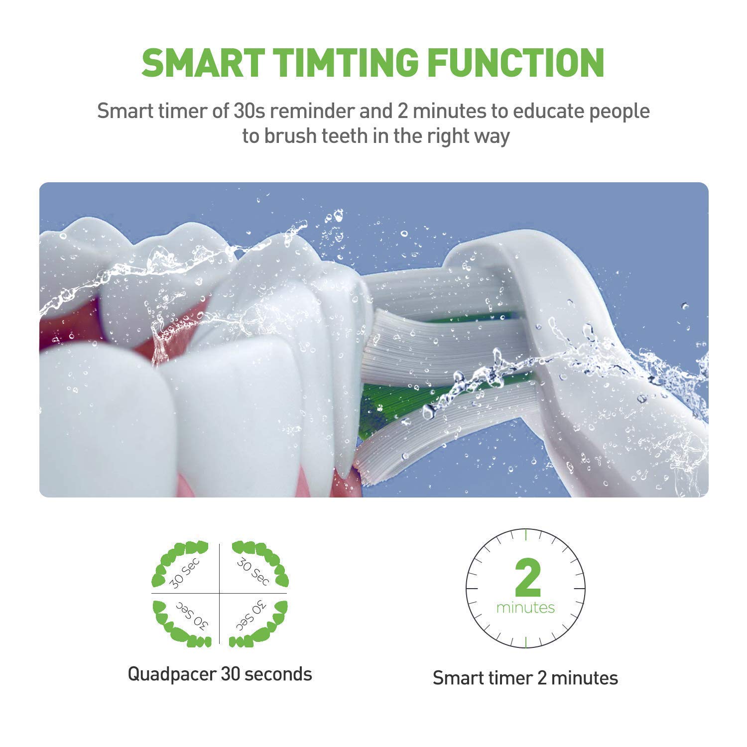 WOSUKK Kids Electric Toothbrushes for Adults Sonicare Electric Toothbrush Rechargeable Electrical Toothbrush, 2-Min Timer, 4 Replacement Brush Heads Pink