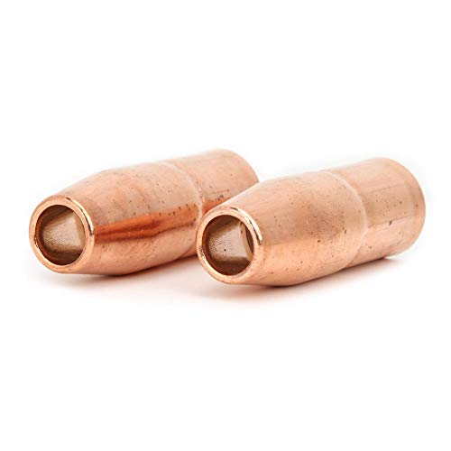 2Pcs MIG Welding Gun Nozzle Mig Welding Gun Accessory 169727 5/8inch for Miller M25/M40 Hobart MIG Gun